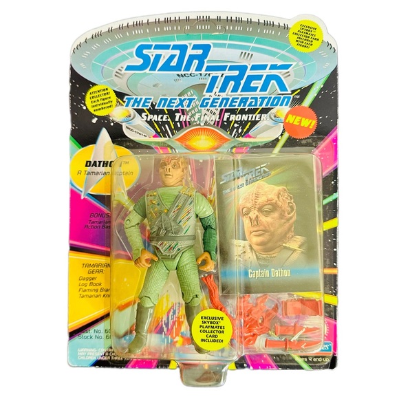 Playmates Toys | Other | Star Trek The Next Generation Captain Dathon ...
